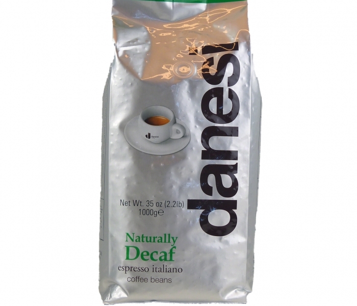Danesi Decaf Whole Beans 1kg. Bags