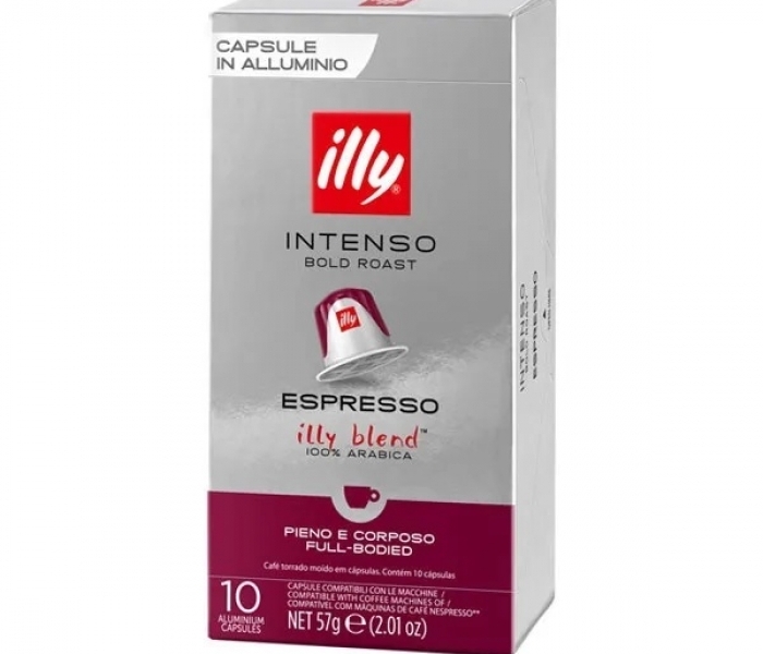 ILLY Intenso *Nespresso Aluminum Original Line Compatible Capsules
