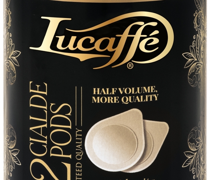Lucaffe Mr. Exclusive 100% Arabica 22ct ESE espresso pods in Tin