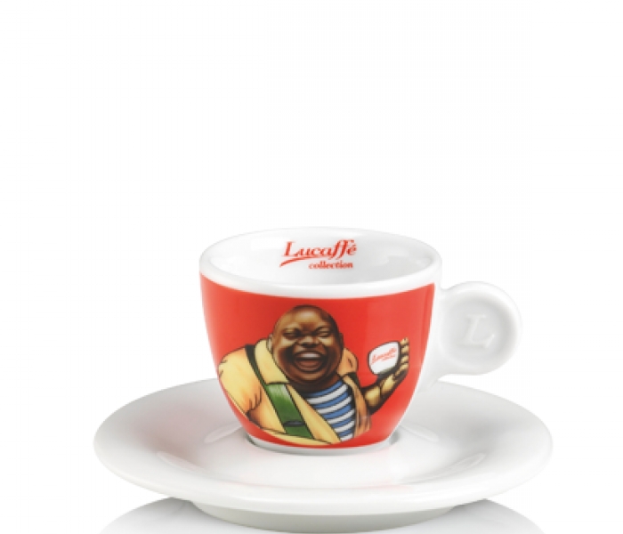 Lucaffe Red Espresso cups