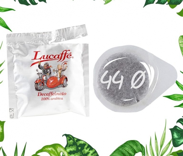 Lucaffe' Decaf espresso pods