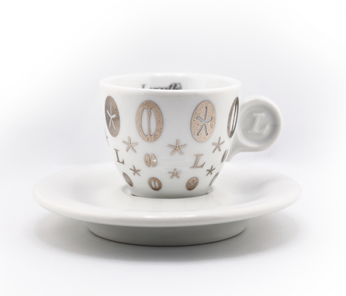 Lucaffe Gold Bean espresso cup